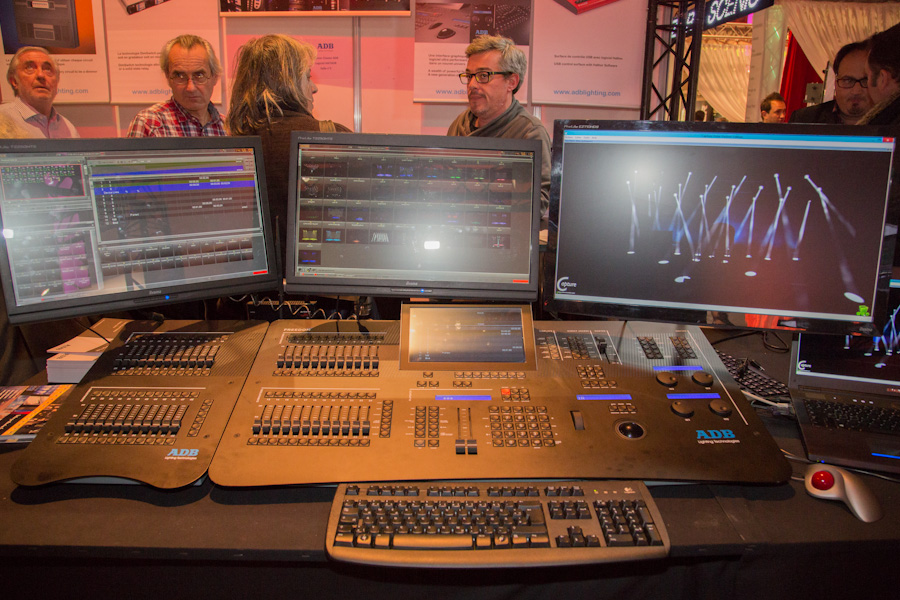 ADB lighting ”Capture” une image du visualiseur pour l'associer à une ...