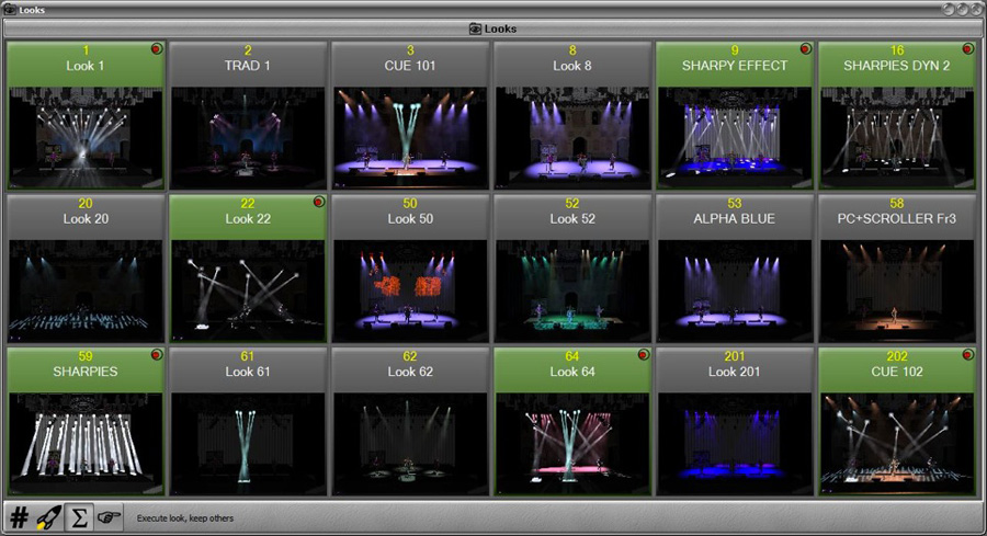 ADB lighting ”Capture” une image du visualiseur pour l'associer à une ...