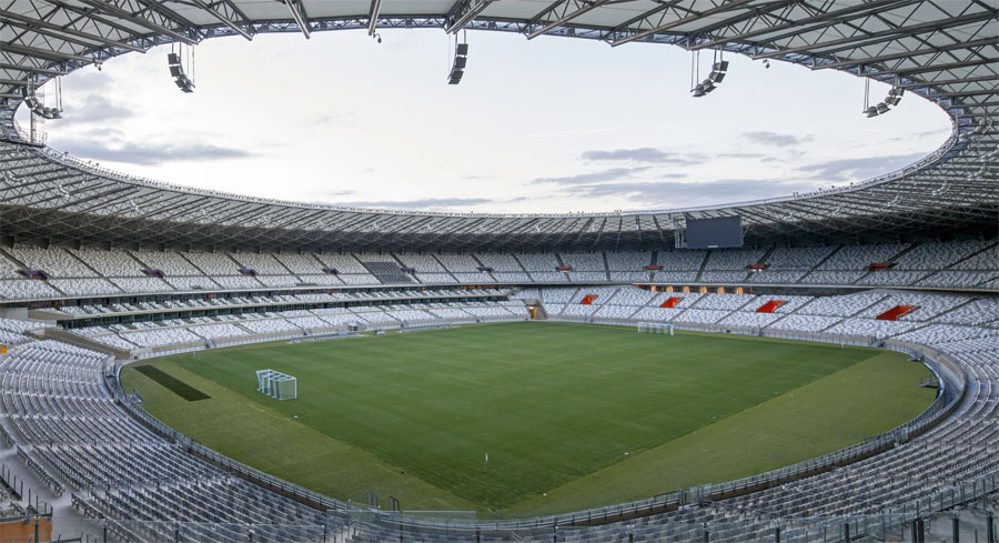 Community équipe trois stades de la coupe du monde | SoundLightUp.
