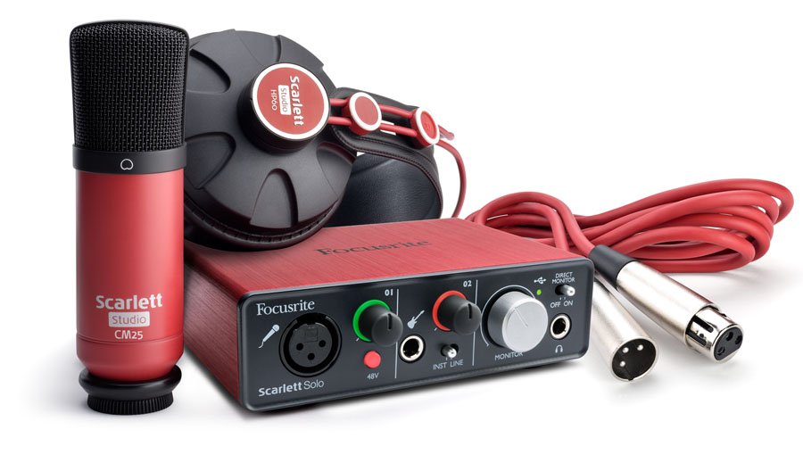 Focusrite lance le pack Scarlett Solo Studio | SoundLightUp.