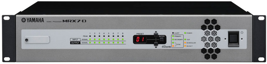 Yamaha lance le processeur à architecture ouverte MRX7-D | SoundLightUp.