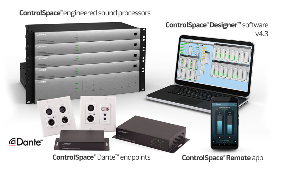 Bose Professional élargit sa gamme « ControlSpace » | SoundLightUp.