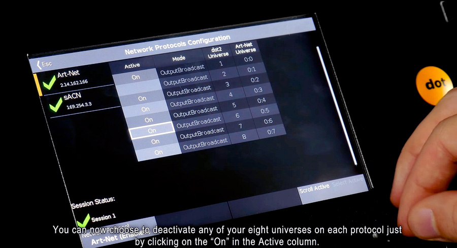 Ma Lighting Dot2. La nouvelle version 1.1.95.0 | SoundLightUp.