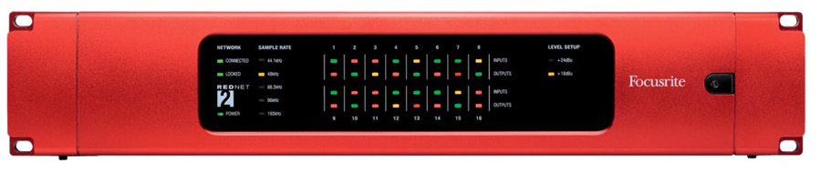 Rednet : la gamme d’interfaces Dante de Focusrite | SoundLightUp.