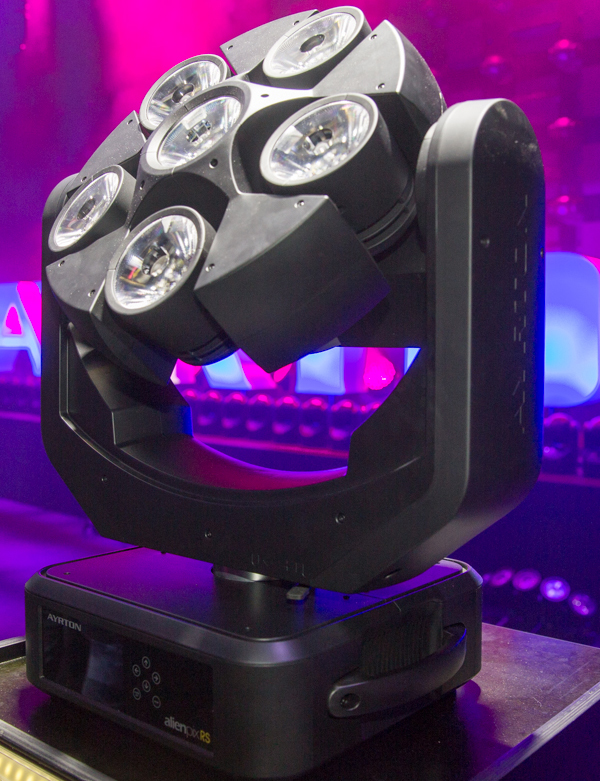 Ayrton AlienPix-RS, MagicBurst, MagicPanel-FX et Wildsun S25 ...