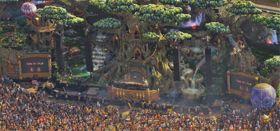 Tomorrowland vibre au son de L-Acoustics | SoundLightUp.