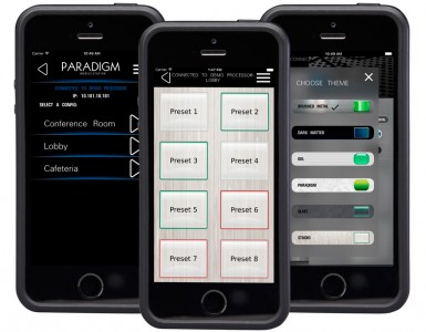 ETC Paradigm Control disponible sur Smartphone | SoundLightUp.