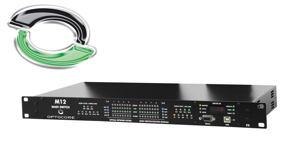 Les routeurs M-series Optocore compatibles avec DiGiCo | SoundLightUp.
