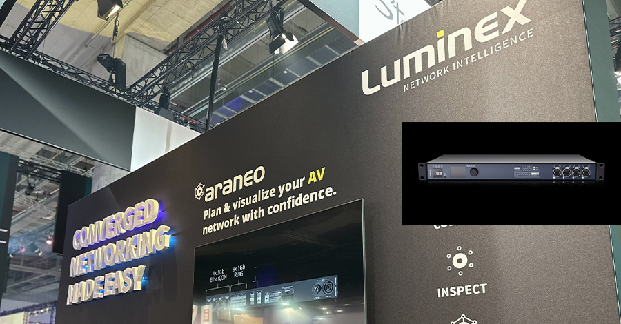 Luminex, nouveaux switches version touring | SoundLightUp.