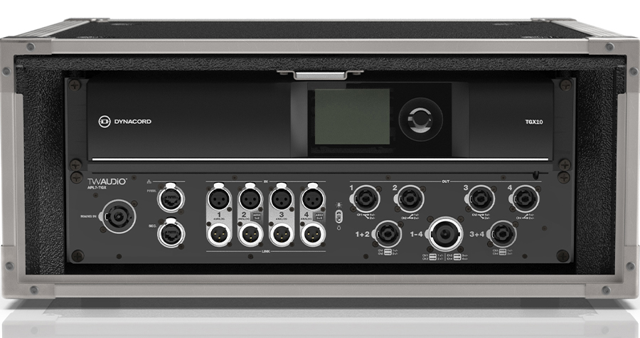 Les amplis Dynacord TGX et IPX choisis par TWAUDiO | SoundLightUp.