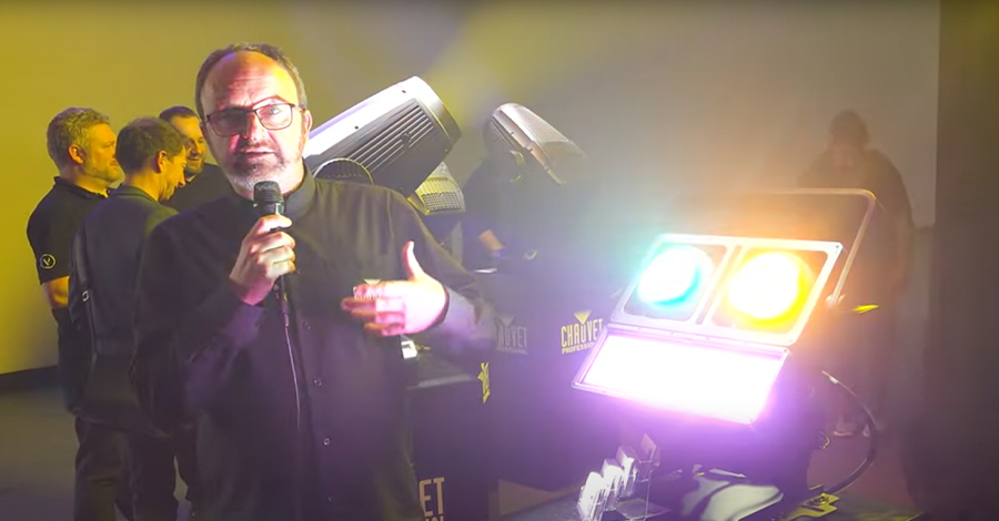 Chauvet, blinders couleurs Strike Array 4C 2C et Wash Storm 4 SoloWash ...