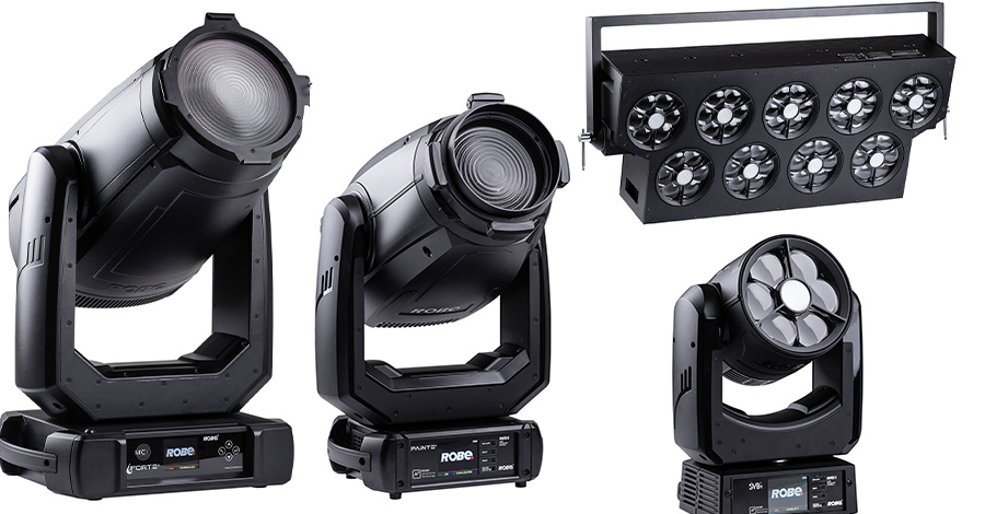Robe Lighting lance 4 nouveaux projecteurs au Plasa | SoundLightUp.