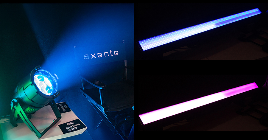 OXO Pixyline 300 GFX et ColorZoom 420 | SoundLightUp.