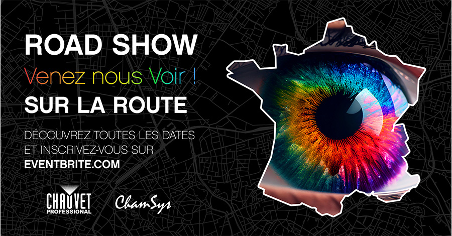 Chauvet Professional et ChamSys en tournée jusqu’en avril | SoundLightUp.