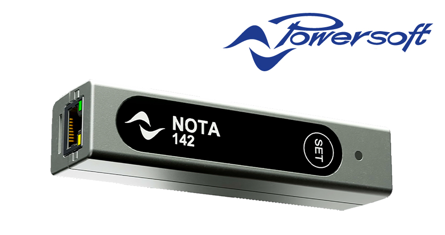 Powersoft Nota142, un ampli 2 voies ultra compact et super efficace | SoundLightUp.