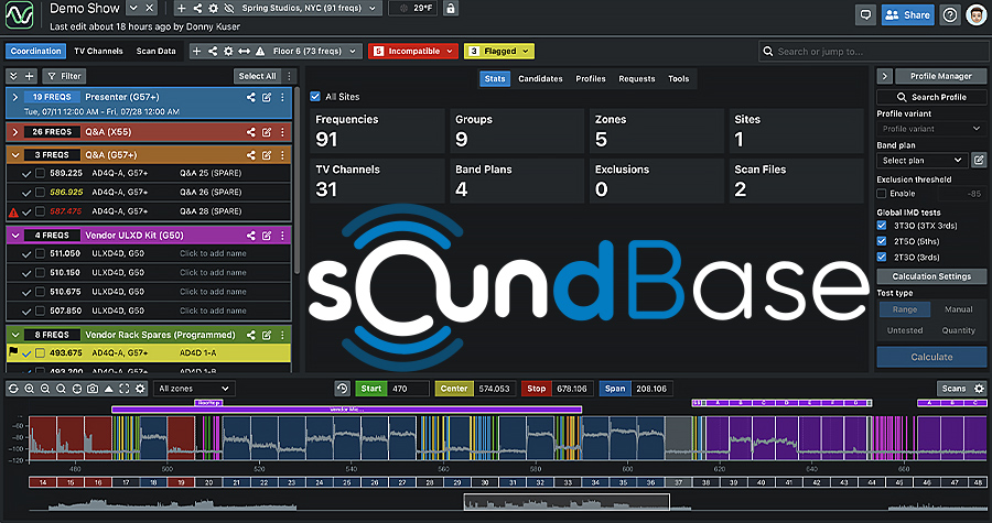 Sennheiser et Show Code développent le logiciel SoundBase | SoundLightUp.