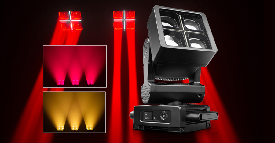 Claypaky Volero Cube, un projecteur LED/IP 66 puissant et polyvalent ...