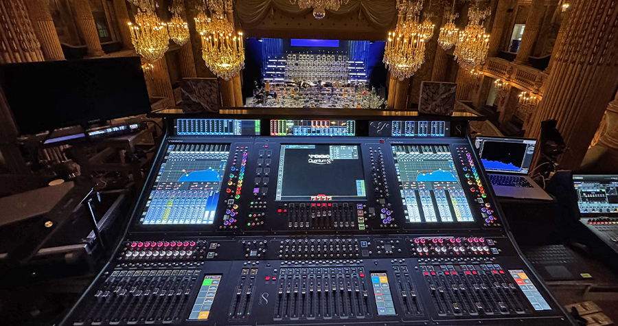 Trois DiGiCo Quantum 852 offrent un son limpide au Château de ...